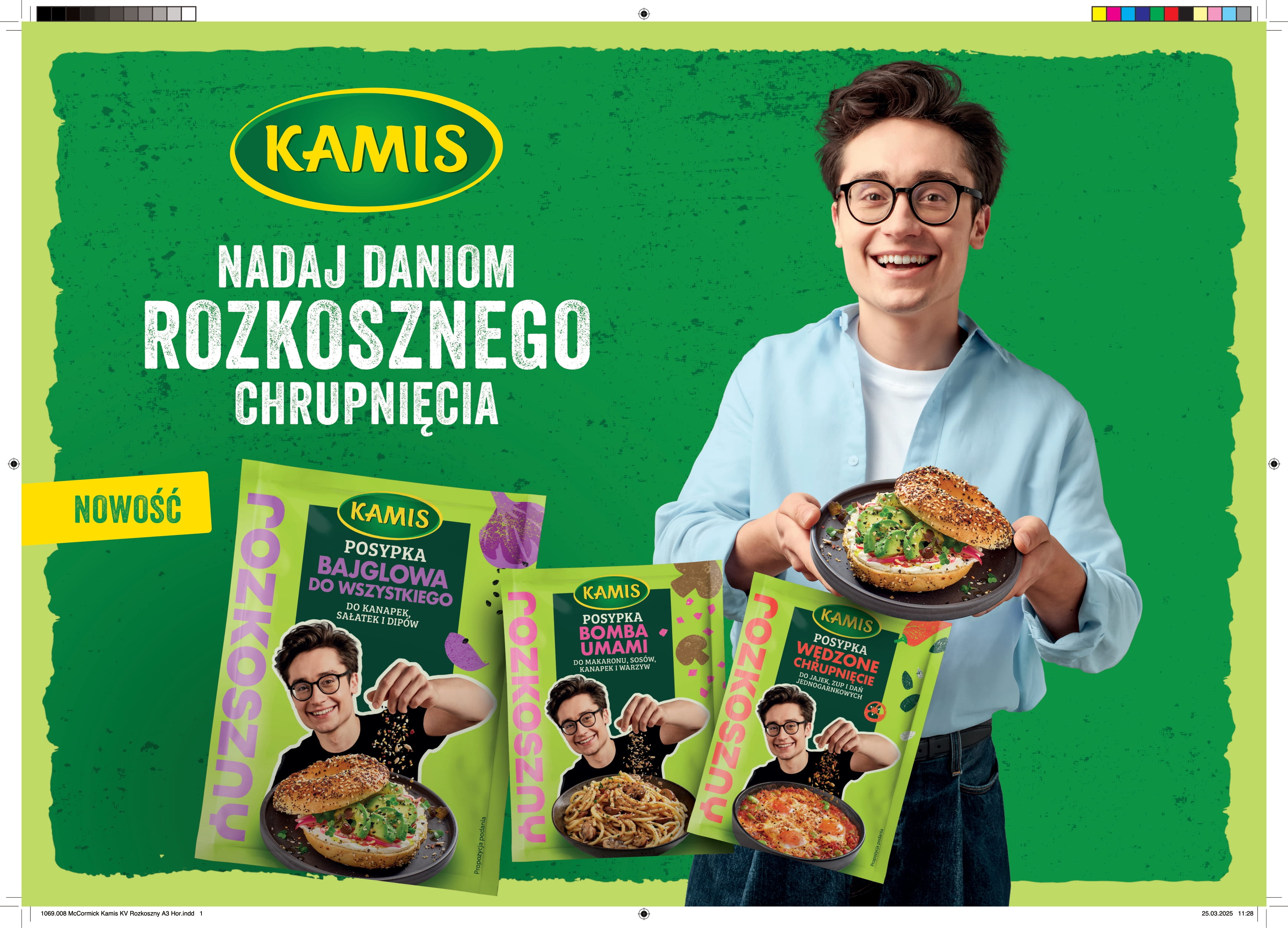 Twórcy smaków łączą siły. Rozkoszny i Kamis prezentują serię posypek